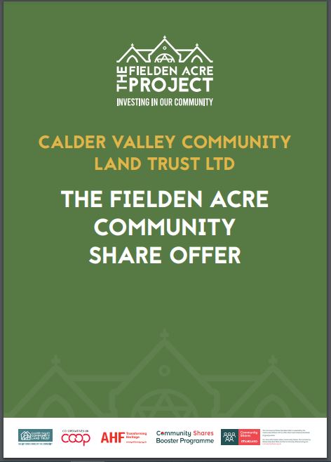 Fielden Acre Community Share Offer Information | Calder Valley ...